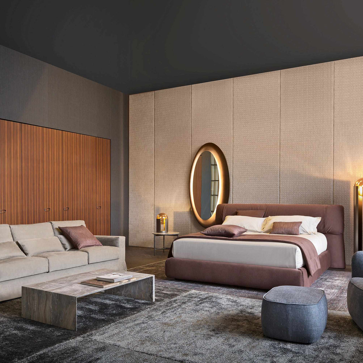 Saturno Mirror | Button Switch on/off | Interni