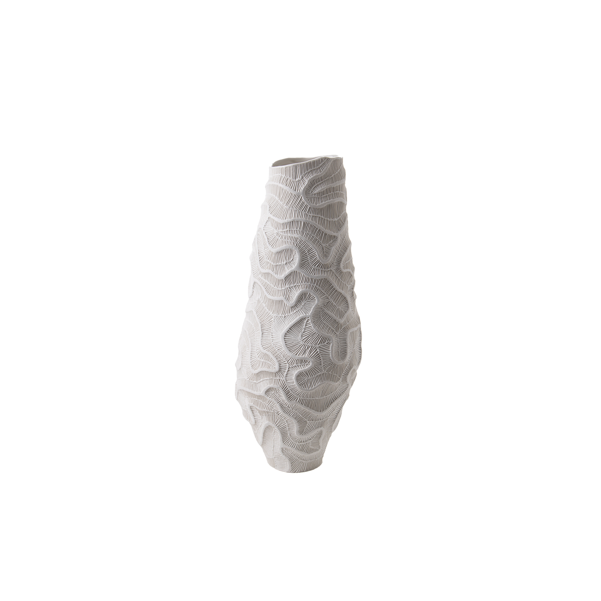 Monolite White Vase | Interni