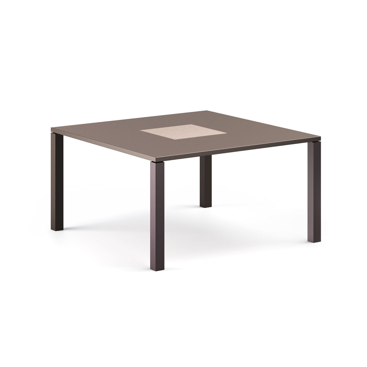 Quadro - Square table for eight | Interni