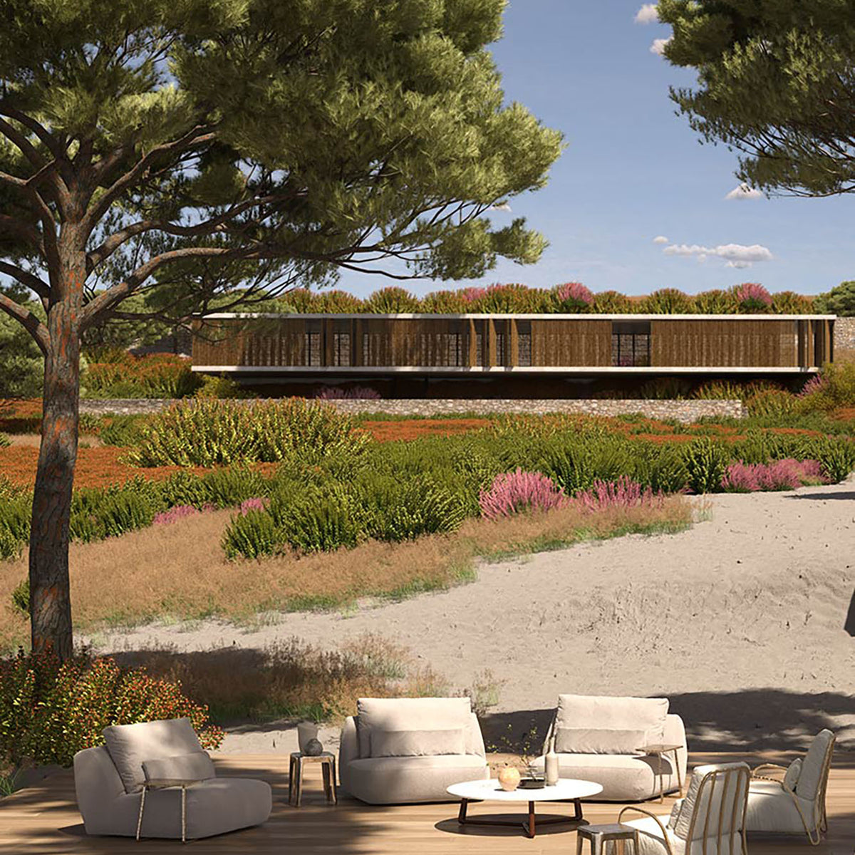 Sunset Round Coffee Table | Interni