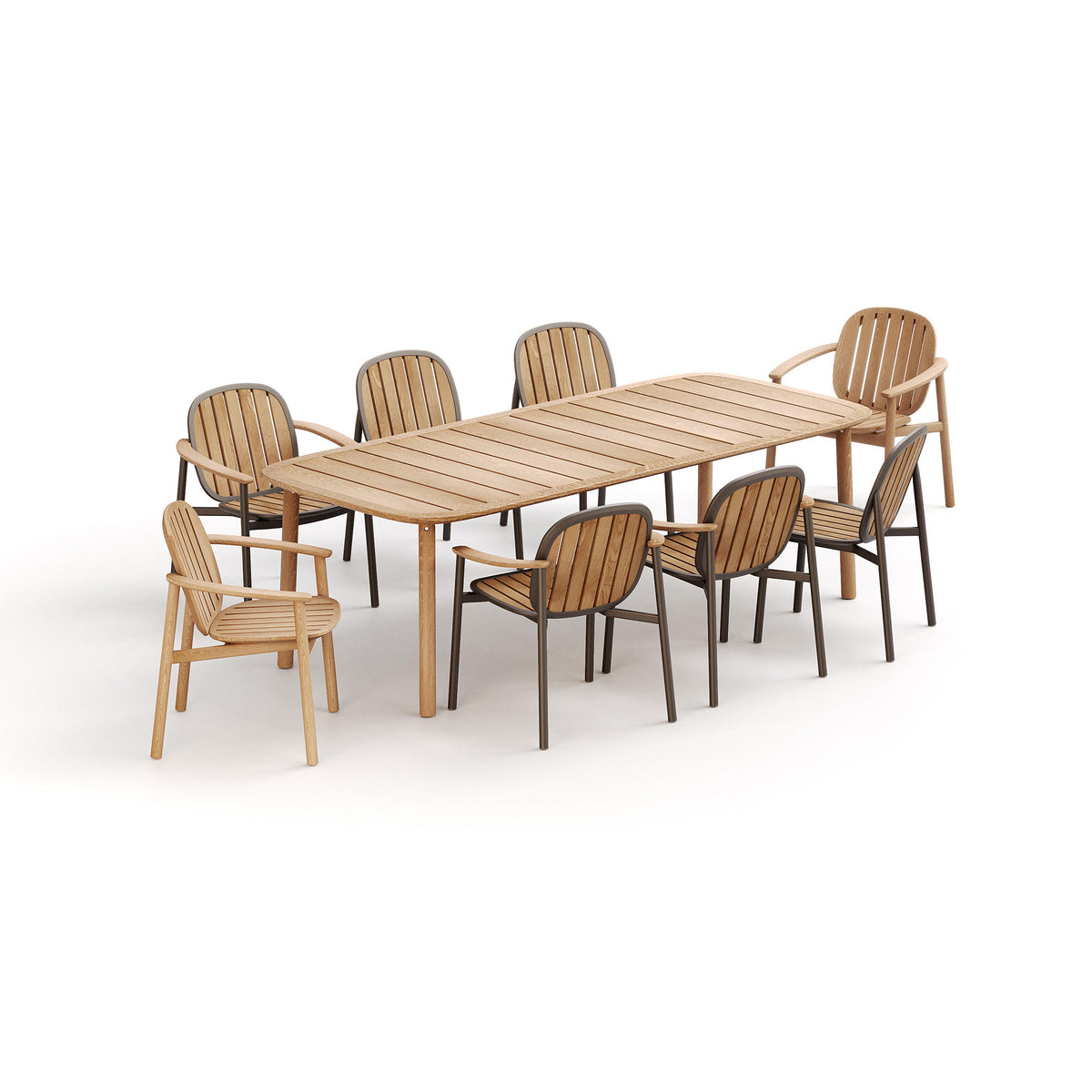 Twins - Rectangular table | Interni