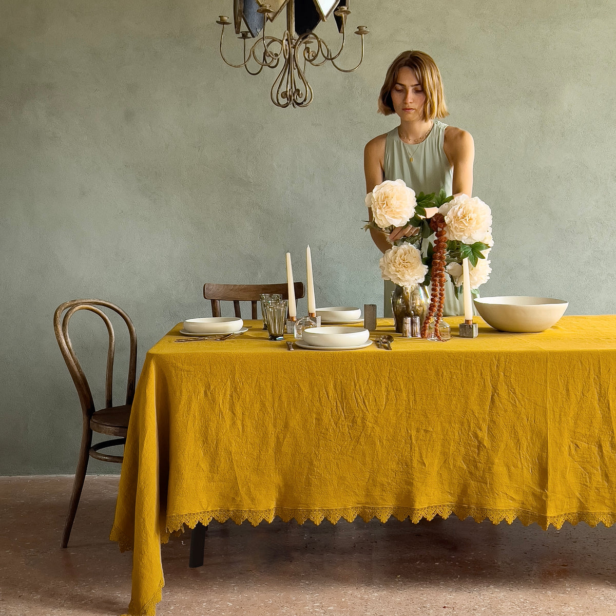 Sicily Lace Tablecloth | Interni
