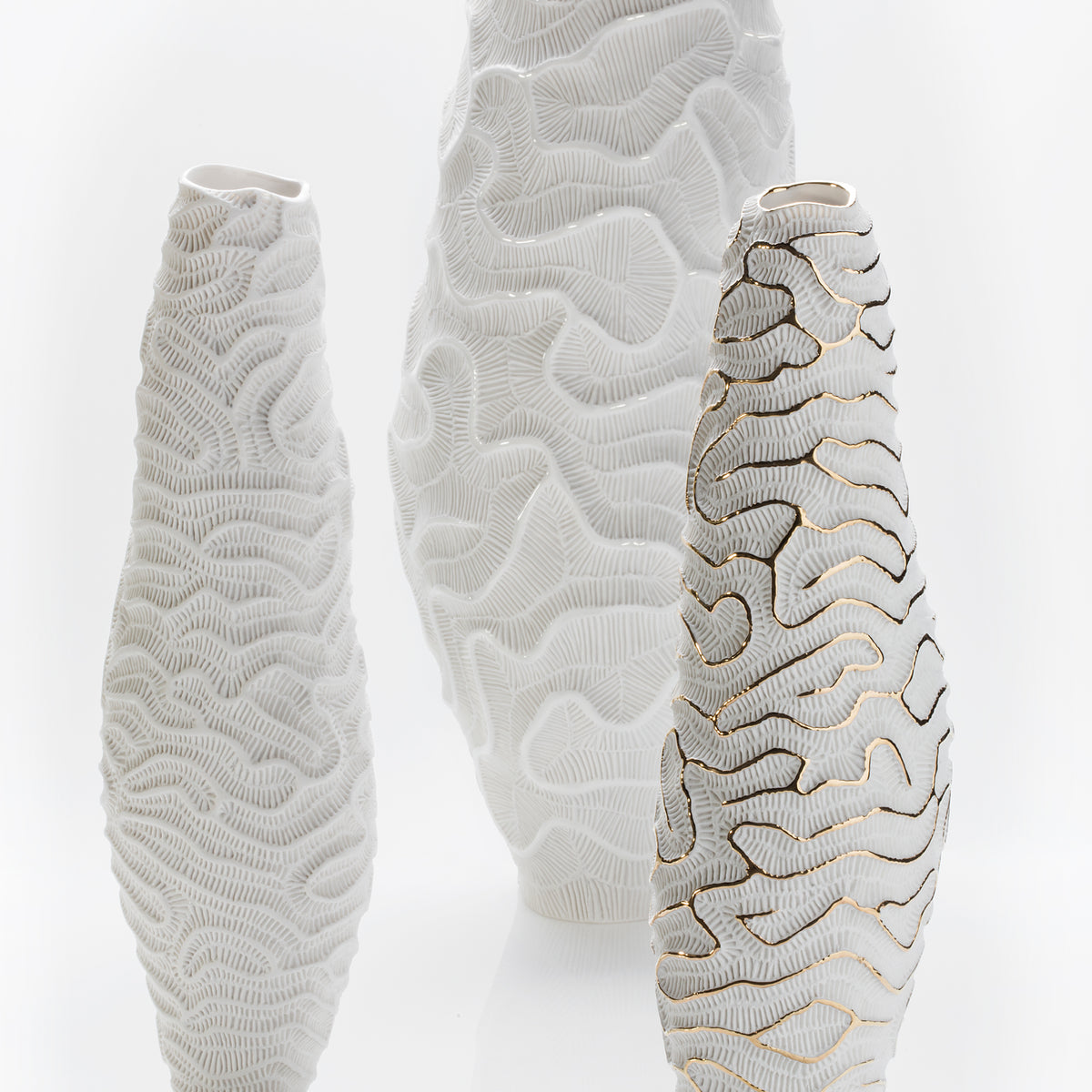 Menhir White Vase | Interni